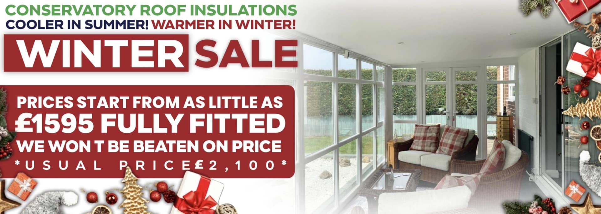 Conservatory roof Insulation systems - in Worksop